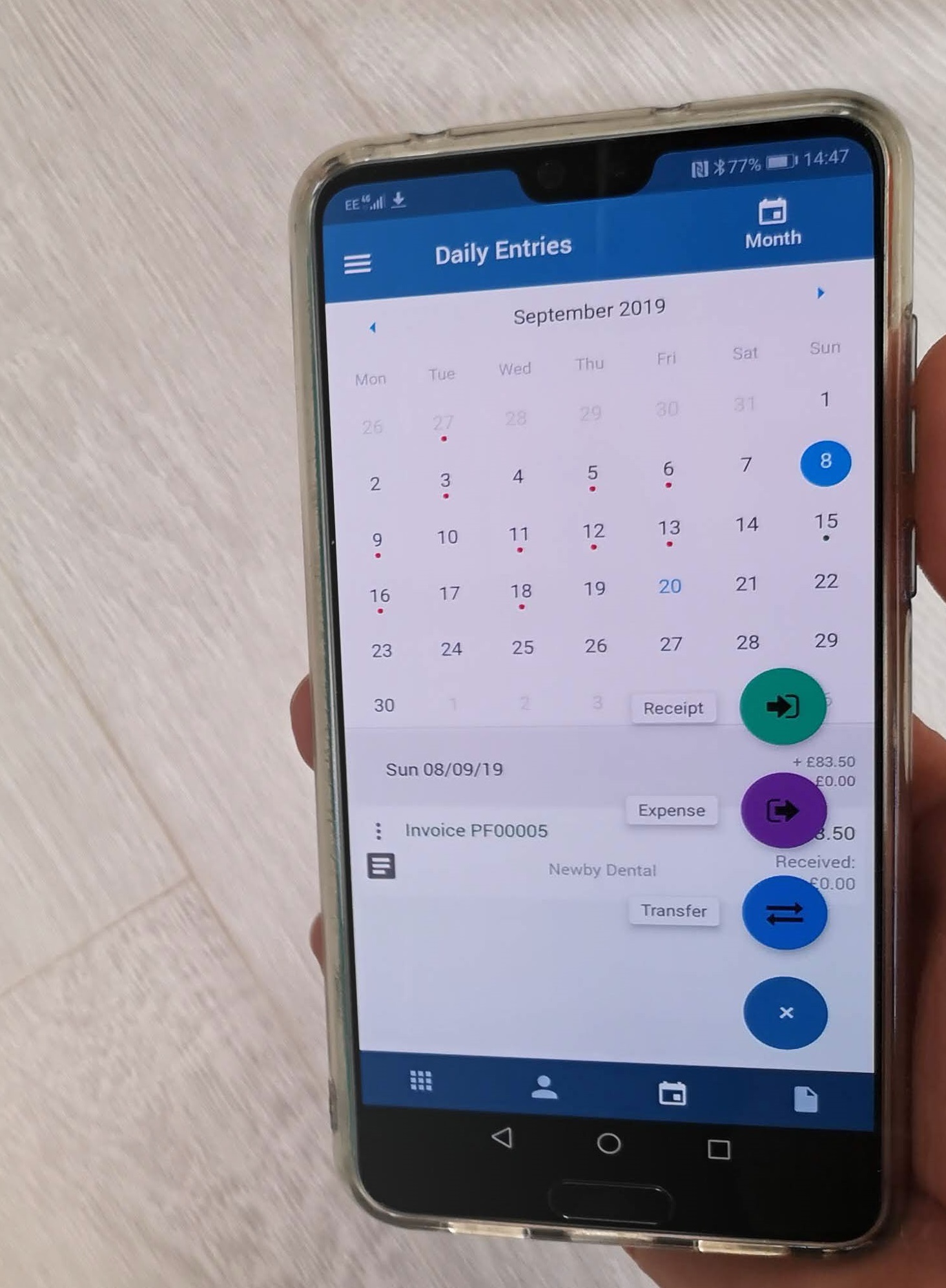 Mobile App – Calcal