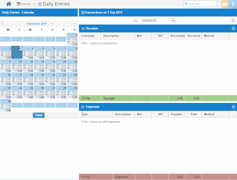 Recurring Costs - CalCal Help